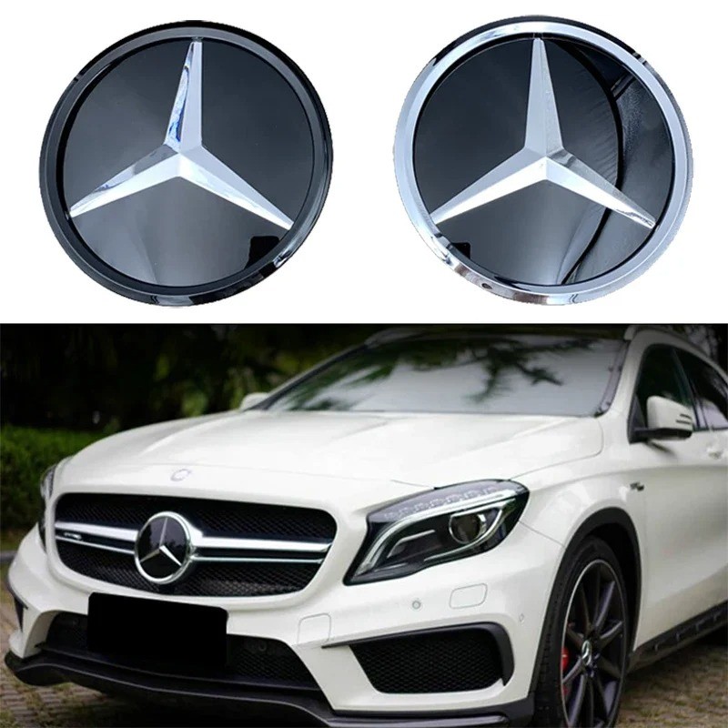 For MERCEDES BENZ Front Logo Emblem Grille Badge W156 W204 W205 W210 ...