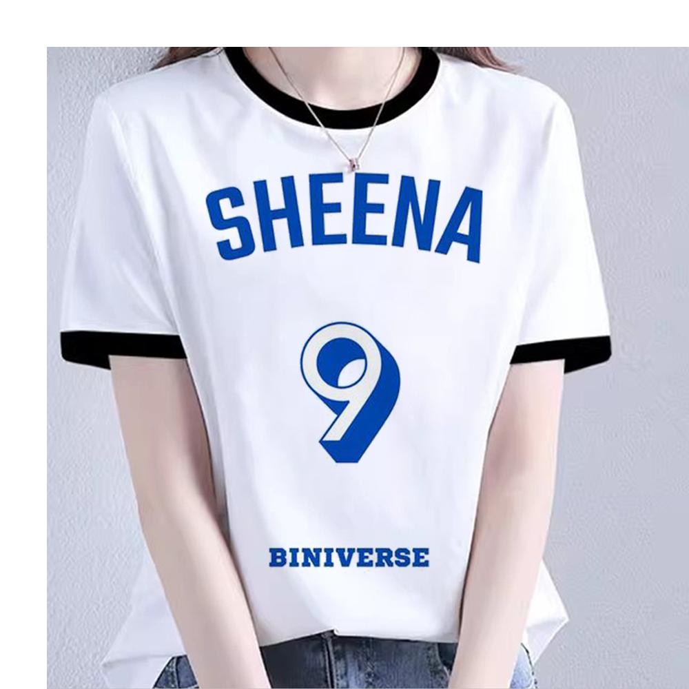 BINI t shirt women comic funny designer tshirt female 2000s clothing ...