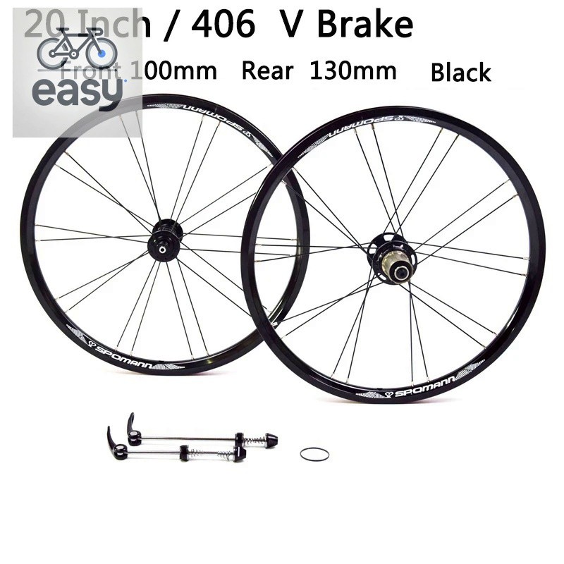 Brand New 3 Colors 20 Inch 406mm Folding Small Wheels Bike Alloy Bmx ...