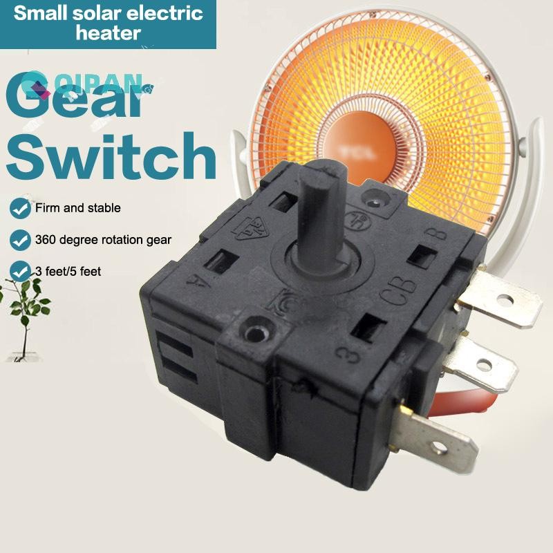 [QIPAN] Electric Room Heater Gear Position Switch Accessories 3 Pin ...