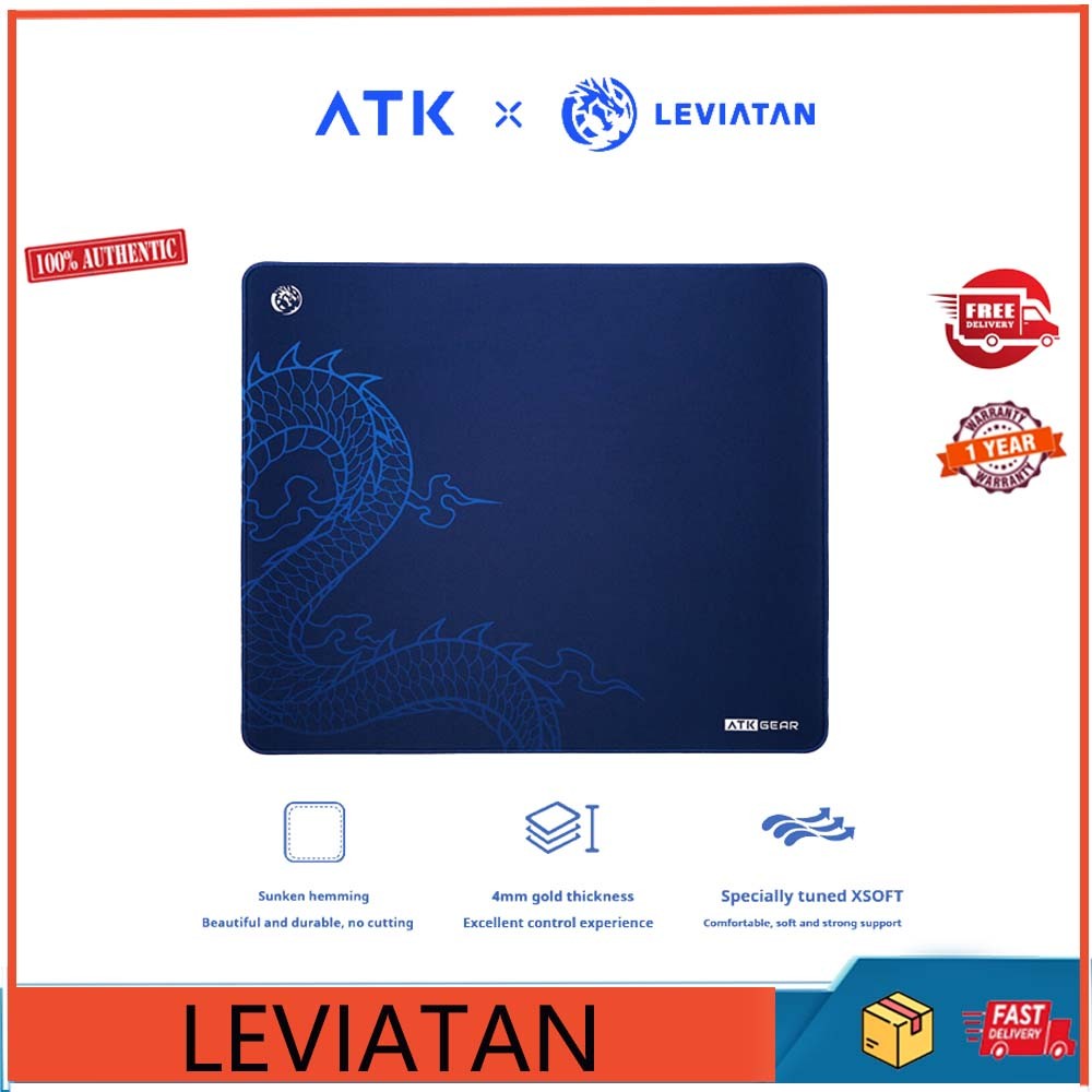 ATK x LEV Leviatan Joint Gaming Mouse Pad Inoue Poron Fearless Contract ...