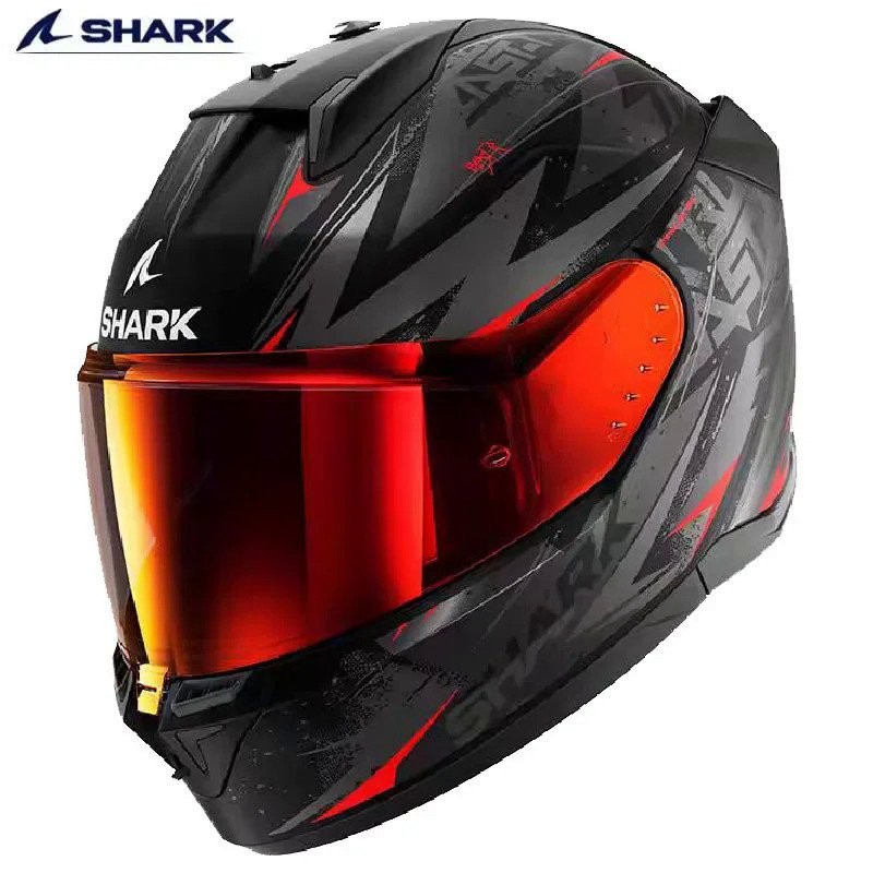 Original SHARK Motorcycle Helmet DOT ECE Certification Full Face Double ...