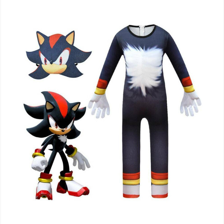 New Sonic Cos Sonic the Hedgehog Children Dress up Cartoon Character ...