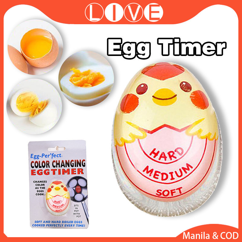 Egg Timer Color Changing Boiled Egg Timer Safe Egg Timer | Shopee Philippines