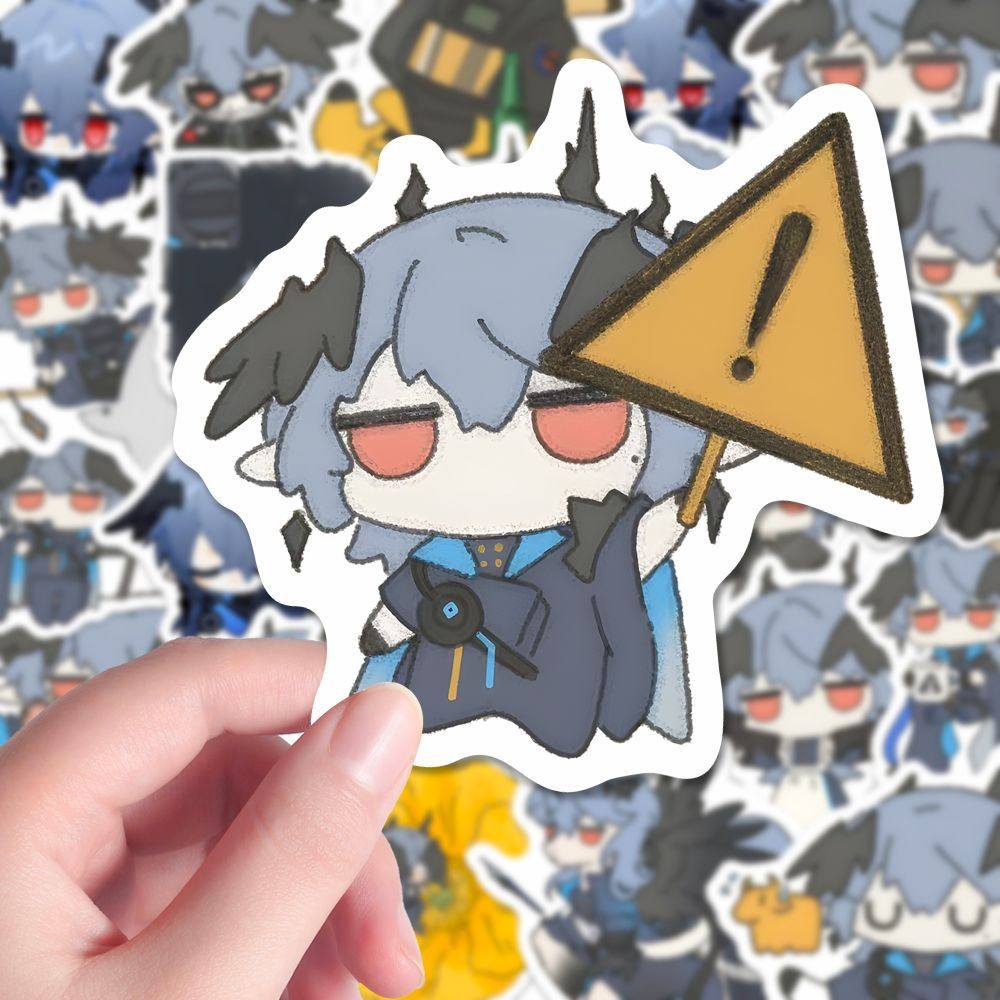 108 sheets!! Arknights logo emoji sticker decorative diy waterproof ...