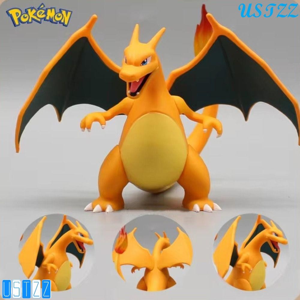 USTZZ Charizard Figure, Model Toy Pvc Doll Shiny Mega Charizard ...