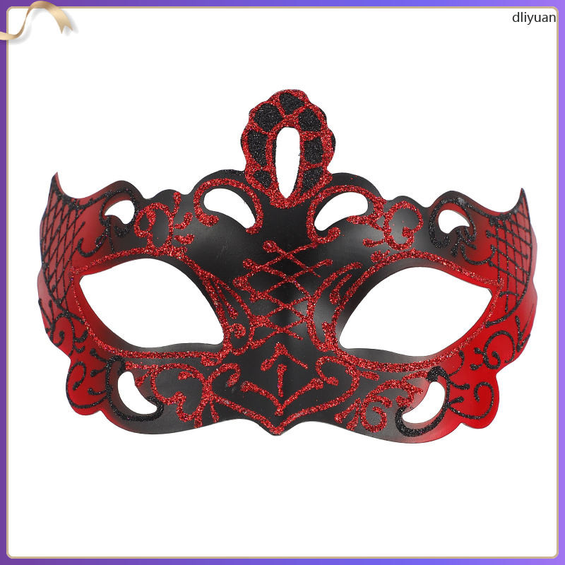 Black Eye Mask Masquerade Props Dancing Party Toys Aldult Plastic Miss ...