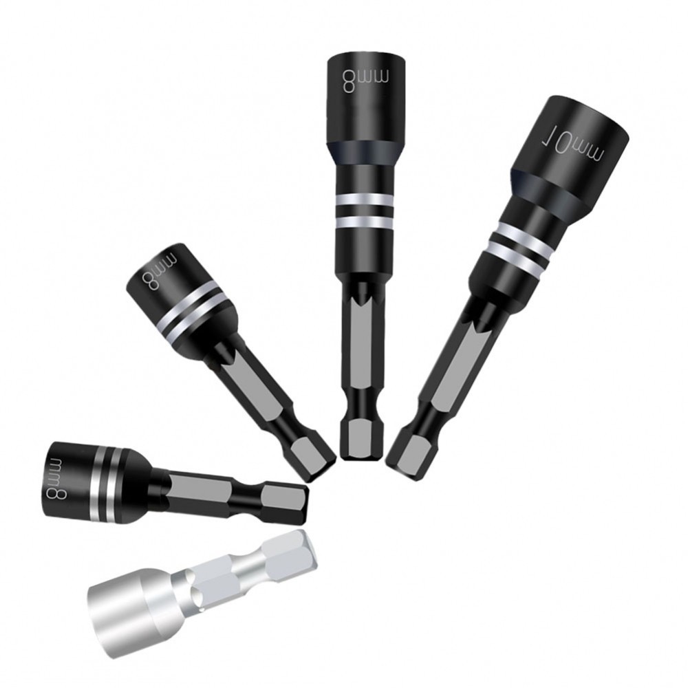 8mm Magnetic Nut Driver Socket Bit for Electric Tools and Screwdrivers ...