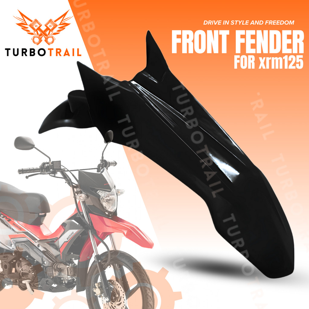 MOTORCYCLE FRONT FENDER BATMAN TYPE FOR HONDA XRM 125 / TRINITY ...