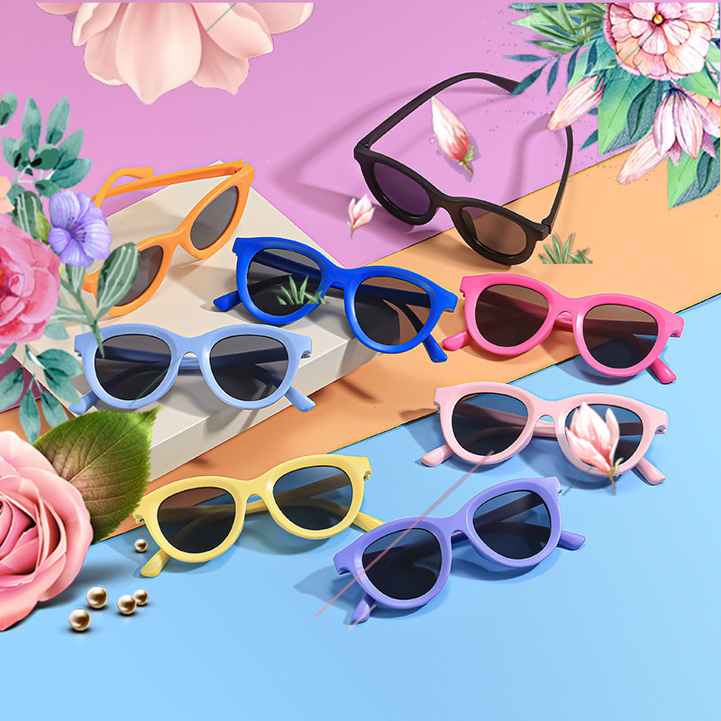 Korean Version Children's Sunglasses for Girls' Summer Outings Sun ...