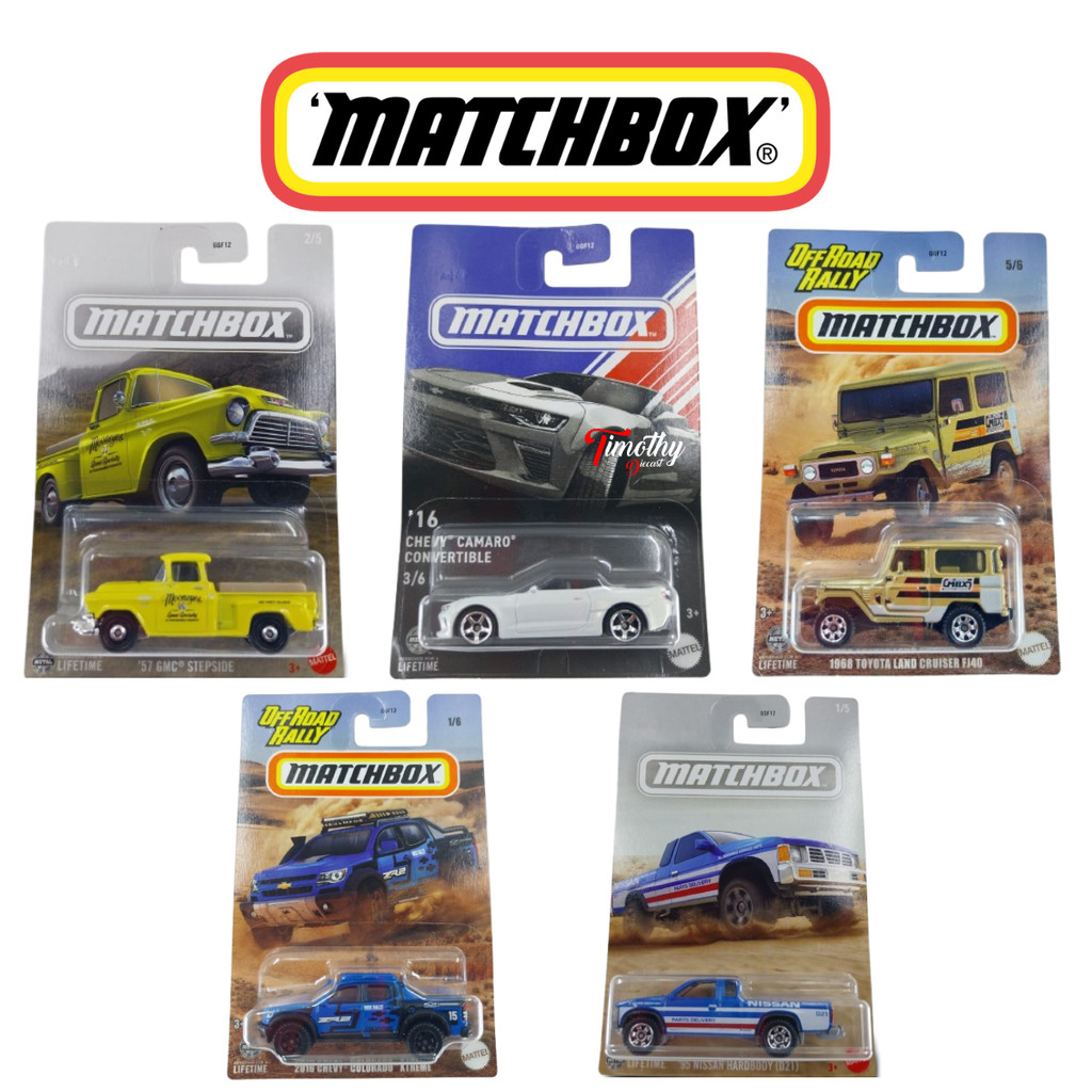 Matchbox MBX Real Car Variant Nissan TLC Mooneyes Silverado Mustang ...