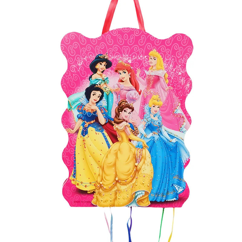 1Pcs/Lot Six Princess Theme Snow White Ariel Birthday Party Pinata ...