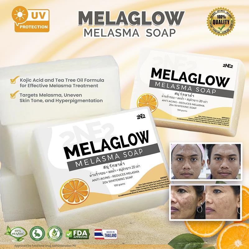 Thailand MelaGlow Melasma Soap w/ Tea Tree Oil (100g) - Melasma, Pekas, Hyperpigmentation at ...