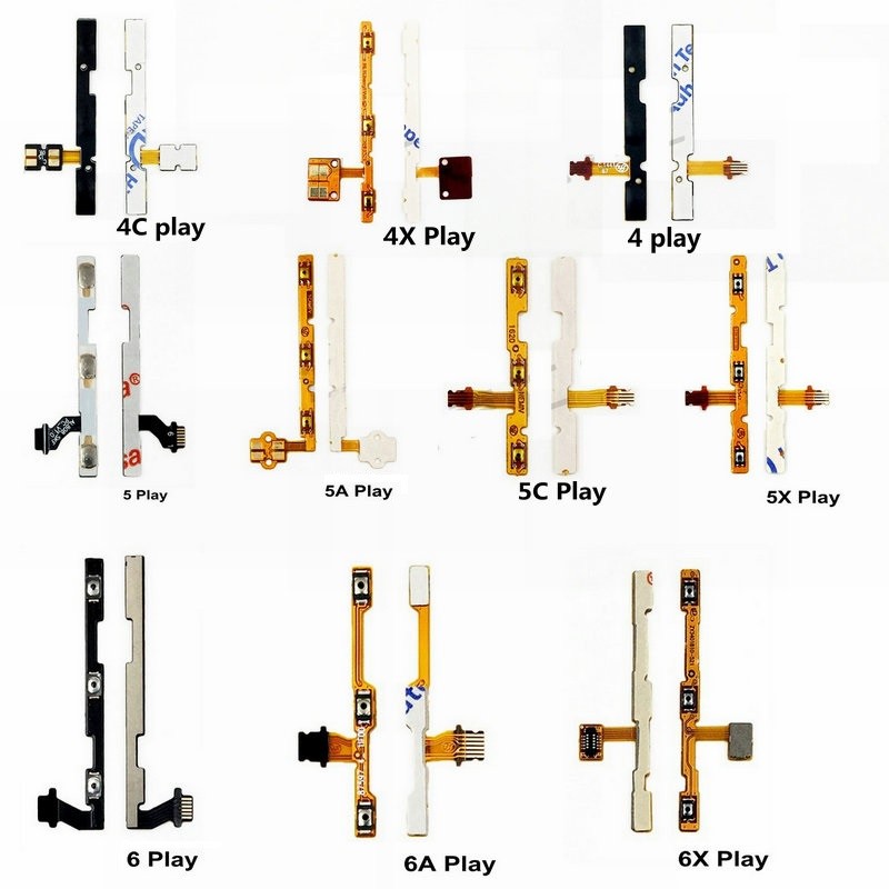 New Power On Off Volume Button Flex Cable For Huawei Honor 4 4C 4X 5 5A 5C 5X 6 6A 6X Repair ...