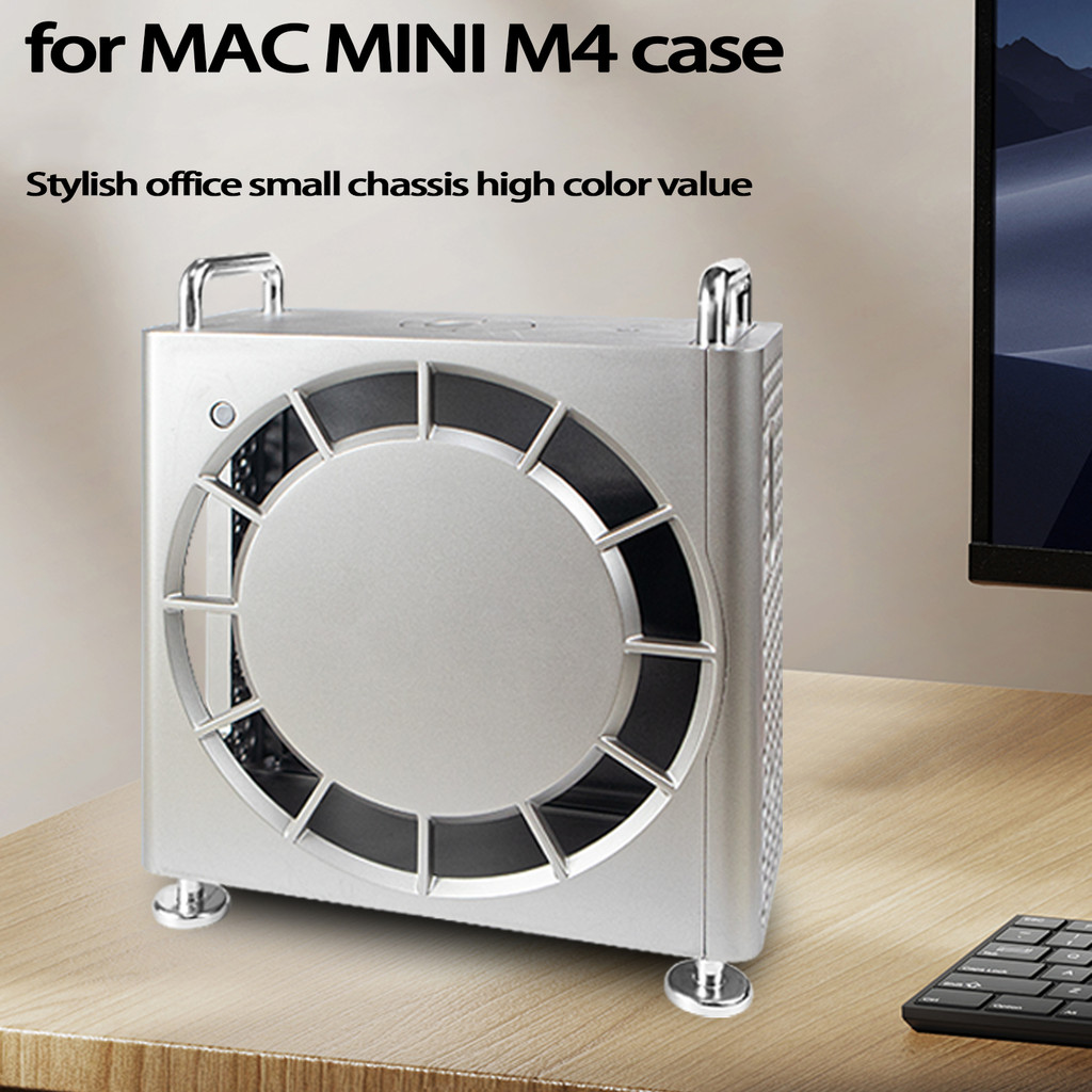 Chassis for Mac Mini M4/M4 Pro 2024 ABS Vertical Computer Case ...
