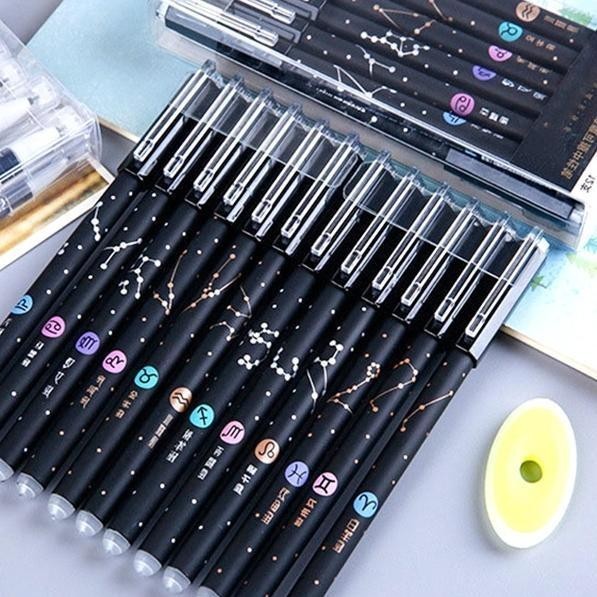 Galaxy Ballpen Dreams Constellation Erasable Gel Pen Pack - 12pcs/Box ...