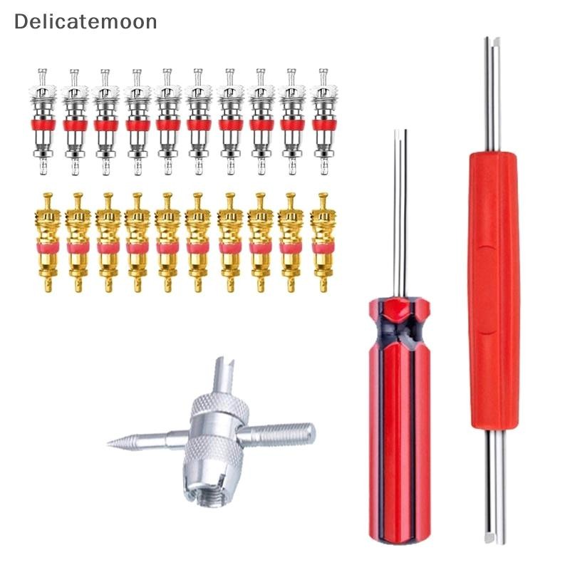 Delicatemoon 1Set Car Tire Valve Core Removal Tools Insert Remover ...