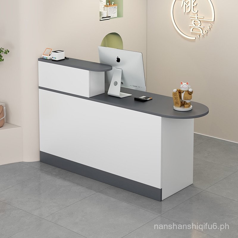 Cashier Counter Bar Modern Simple Company Front Desk Reception Desk ...