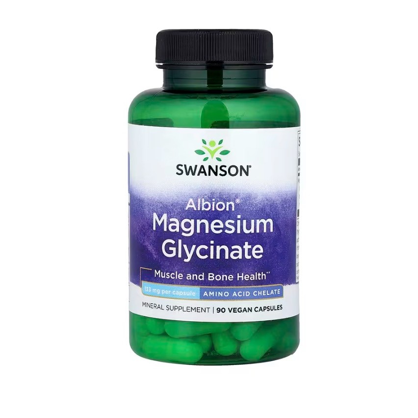 [Magnesium] Swanson Albion Magnesium Glycinate (133 mg) x 90 Vegan ...