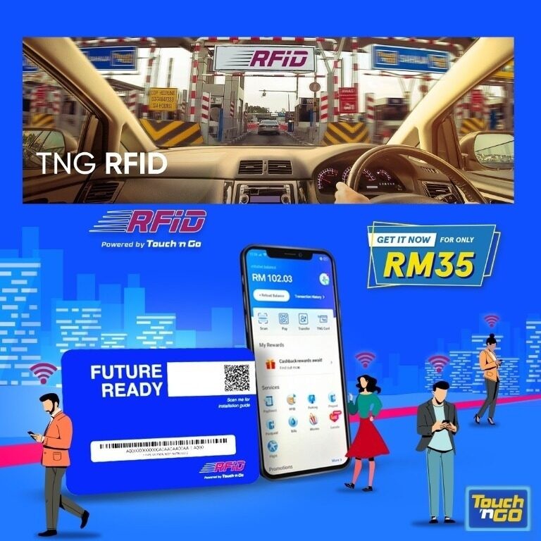 RFID Touch ‘n Go Self-fitment (DIY) RFID Tag | Shopee Philippines