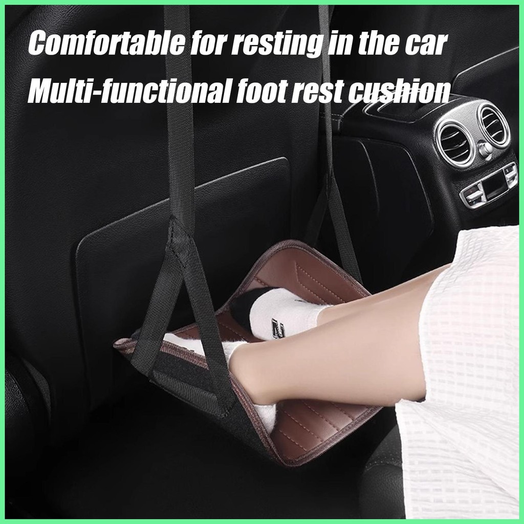 Airplane Foot Hammock Car Passenger Footrest Adjustable Leg Support For ...