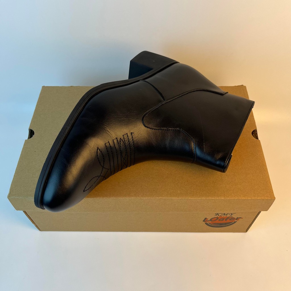 KMY chelsea boots classic men chelsea boot with zip desgin KMY men high ...