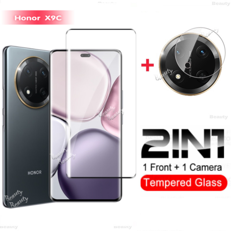 2 IN 1 for Honorx9C Curved Screen Film For Honor X 9C Smart X9 C X9B ...