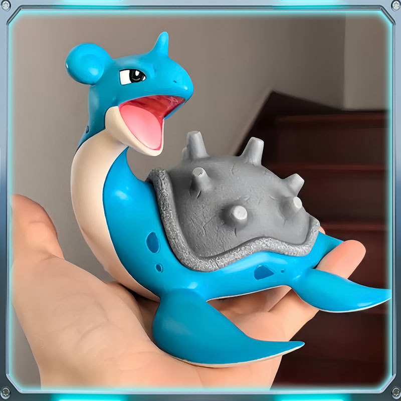 Action Figure Riding Dragon Pokemon GK Trendy Play Model Statue Pokémon ...