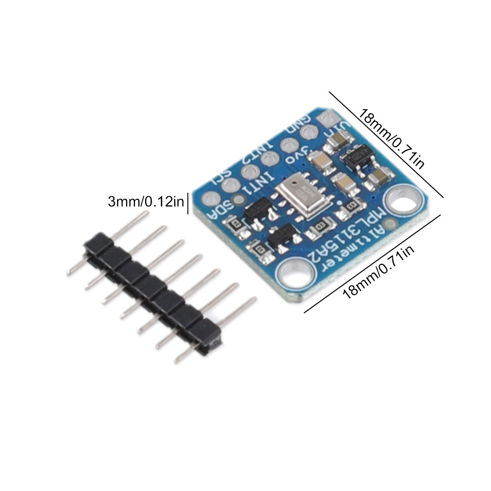 MPL3115A2 Altimeter V2.0 Temperature Pressure Altitude Sensor 2.5-5V ...