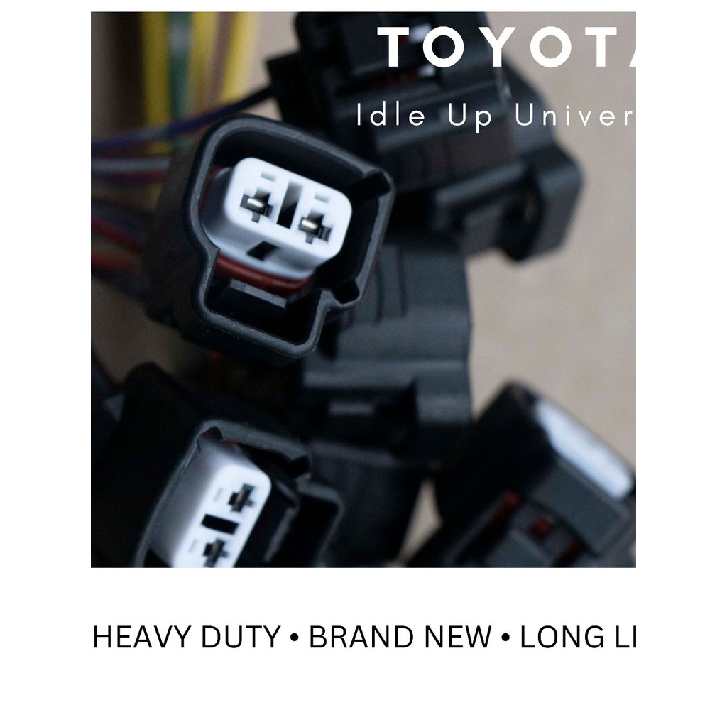 Idle Up Socket for Toyota 2 Pin Original Auto Wire Heavy Duty for ...