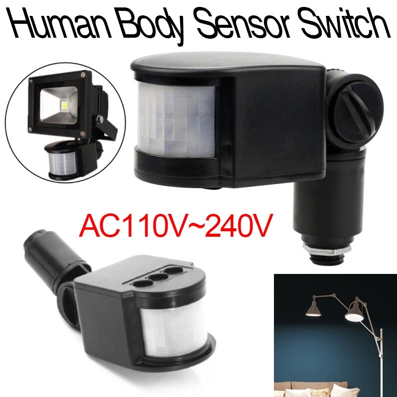 Infrared PIR Motion Smart Sensor 110V-240V Sensor Detector Security ...