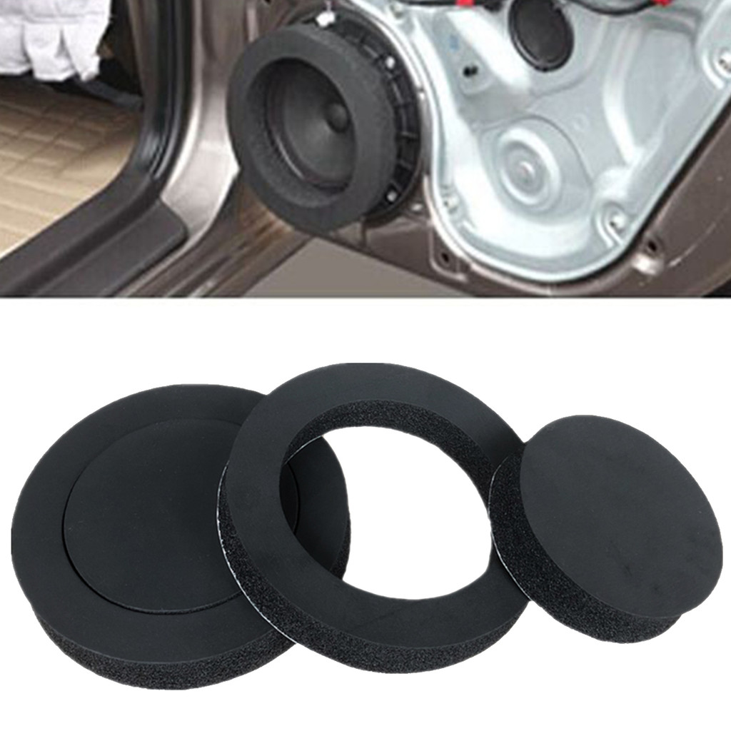 2PCS Speaker Fast Rings Car Speaker Foam Baffles Enhancers System ...