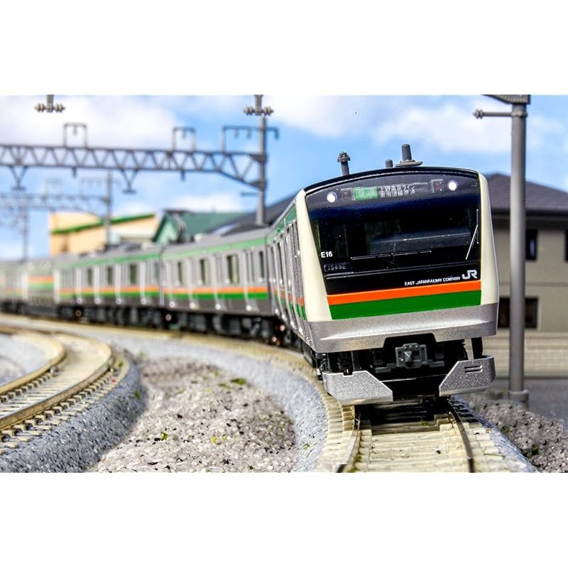 KATO N Gauge E233 Series 3000 Series Tokaido Line Ueno Tokyo Line Accessory Formation Set 5 Cars ...