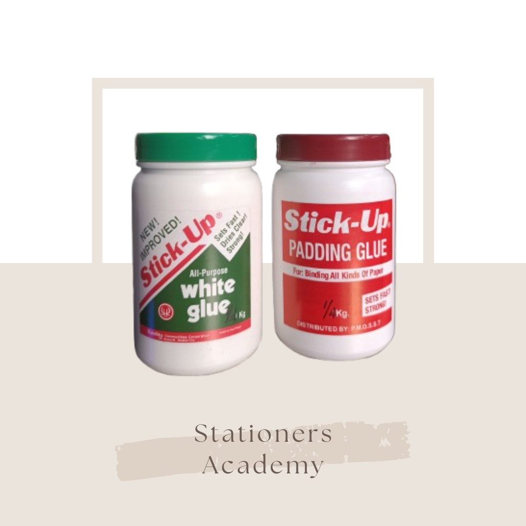 Stick Up Padding Glue White and Red 250grams | Shopee Philippines