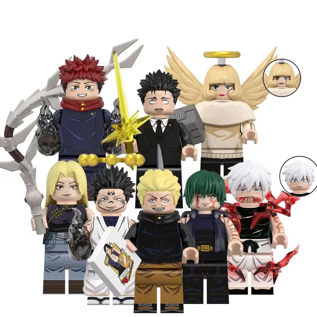 Anime Jujutsu Kaisen Action Figures Gojo Satoru Zenin Maki Ryomen ...