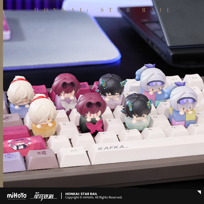Honkai: Star Rail Keycap Cute Cartoon 3D Creative Cute MX Switch ...