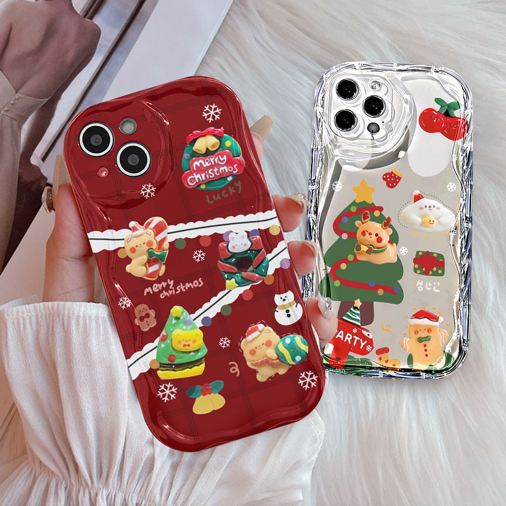 Christmas elk for iPhone 11 Pro 13 15 7Plus 14 12 Pro Max 8 6 6 XR X ...