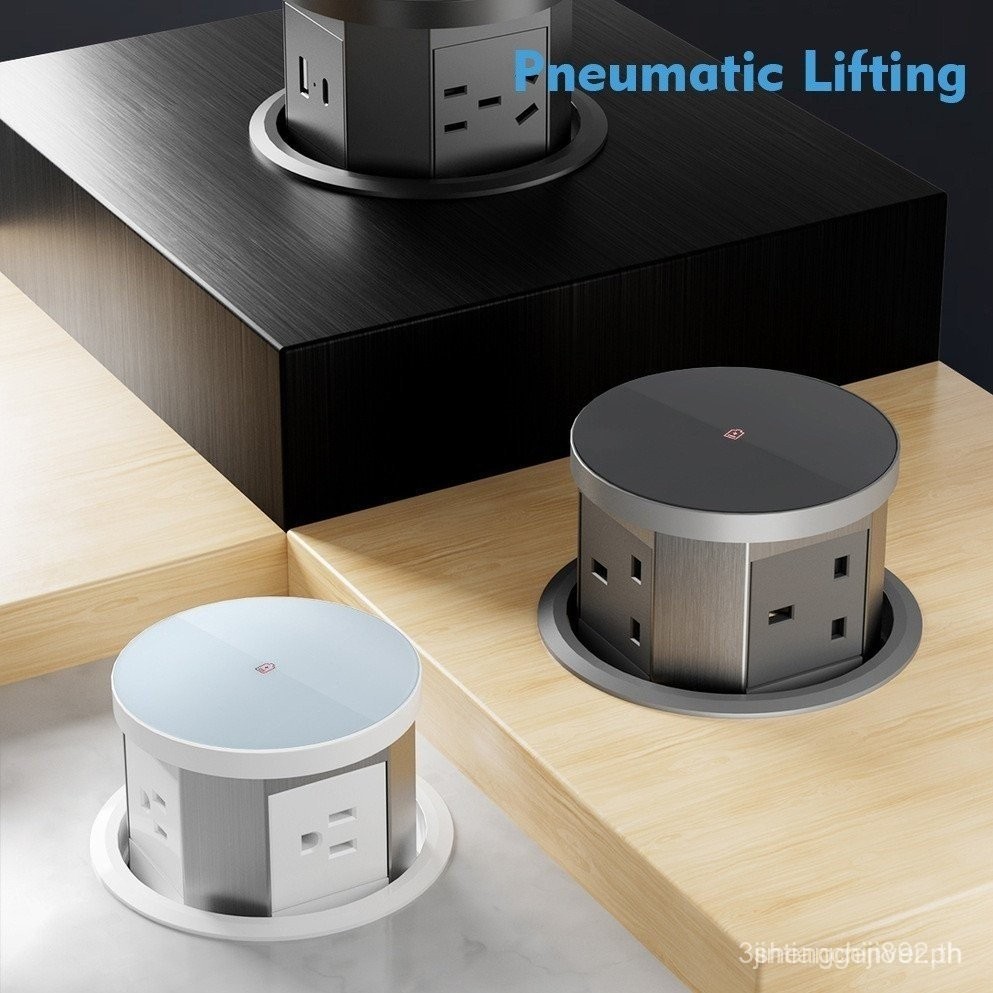 Very Short Pneumatic Lifting Pop-up Socket Kitchen Plug cap 15w ...