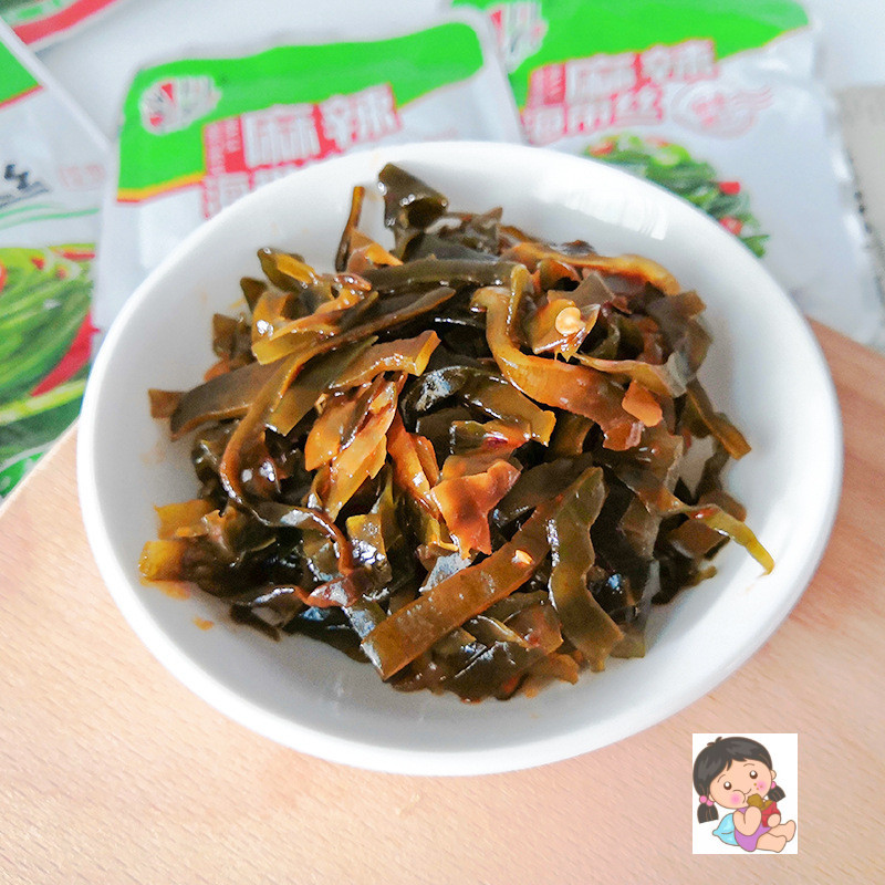 Chuanjun Instant Spicy Kelp Shredded Sichuan Flavor Snacks-20g | Shopee ...