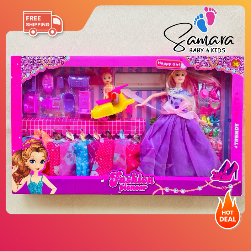 Samara Ba Doll Set | Bar bi Doll Set for Kids Girl Perfect for Birthday ...