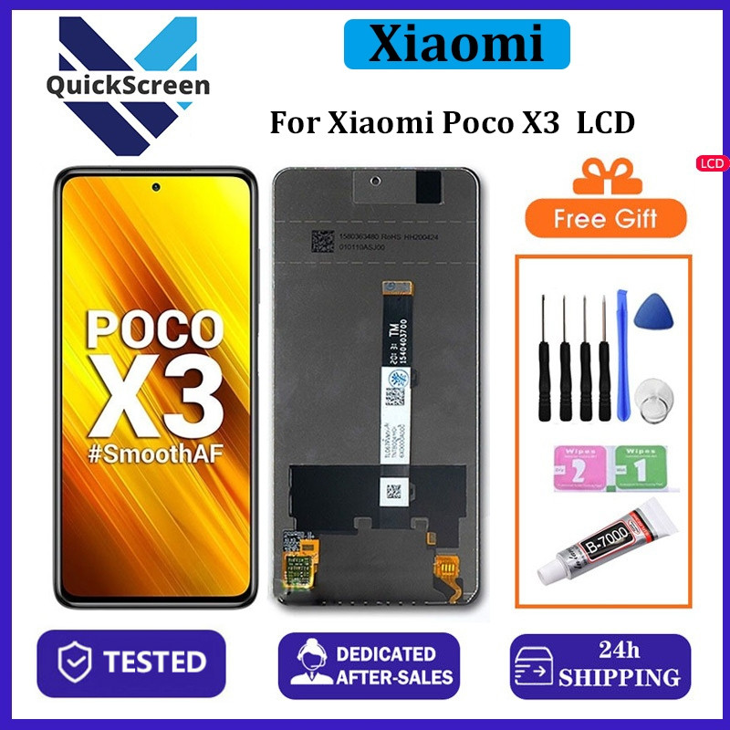 QS LCD For Xiaomi Poco X3 / X3 NFC / X3 Pro / X3 GT LCD Display Touch ...