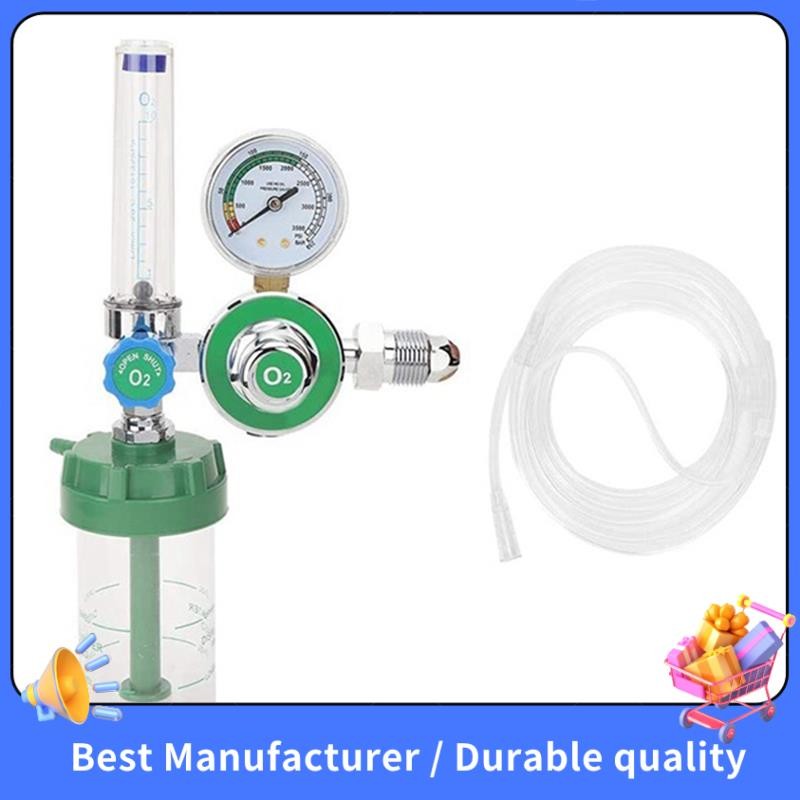Oxygen Pressure Regulator Gauge Flow Meter O2 Pressure Reducer for ...