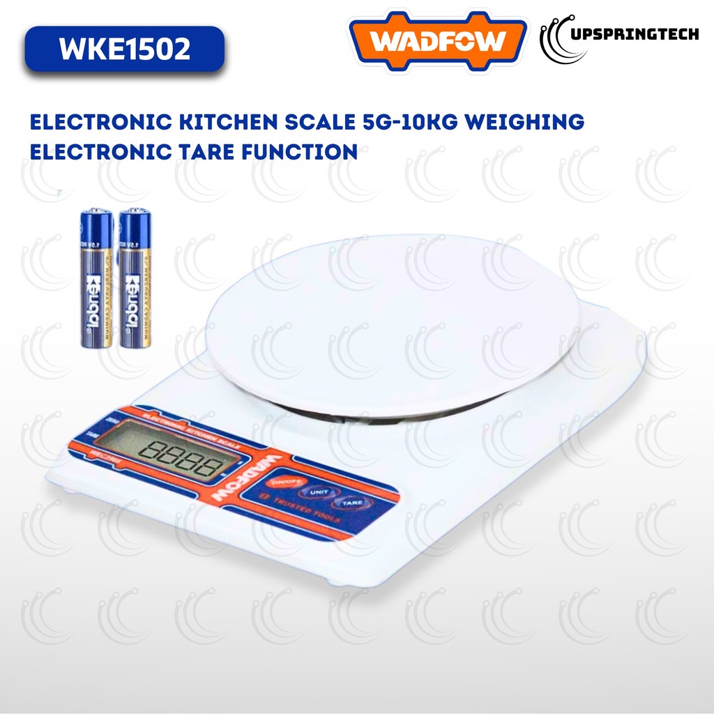 WADFOW Electronic Kitchen Scale 5g-10kg Weighing Electronic Tare ...