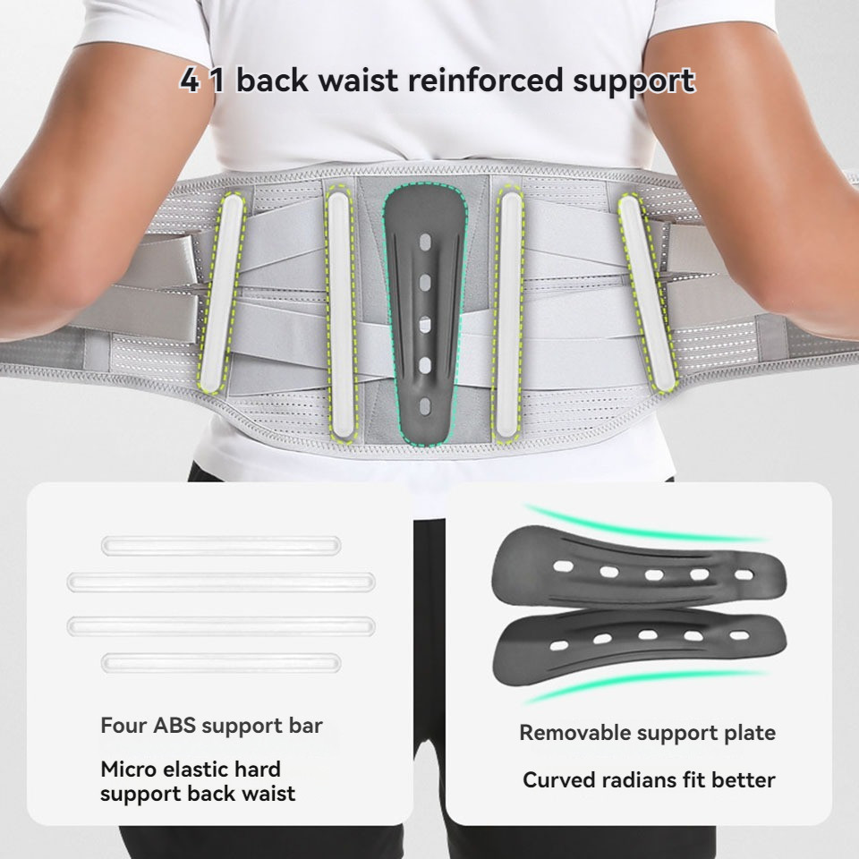 AOLIKES Back Brace for Lower Back Pain with Bionic Support System ...