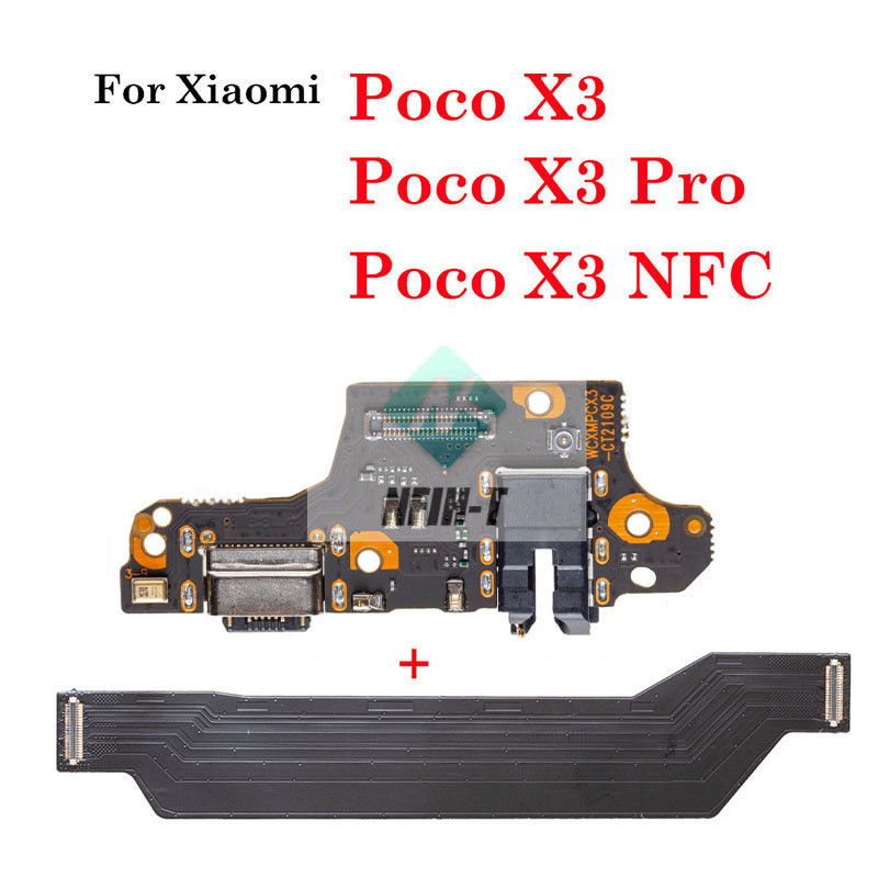 Main Motherboard Connector Board Cable For Xiaomi Mi POCO X3 Pro USB ...