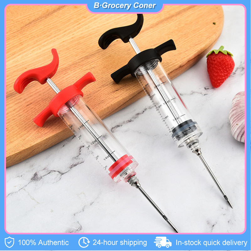 Food Syringe Baking Juice Syringe Seasoning Syringe Cooking Baking ...