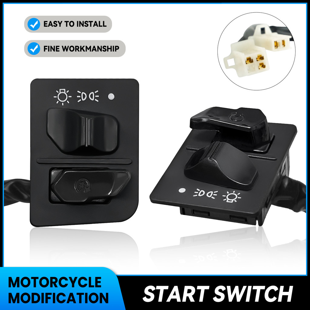SPEEDMOTO DOMINO SIGNAL LIGHTS SWITCH AND STARTER SWITCH FOR SNIPER OR ...