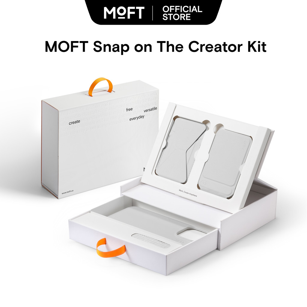 MOFT Snap on The Creator Kit（Magnetic Compatible）for iPhone 16/15 Pro ...