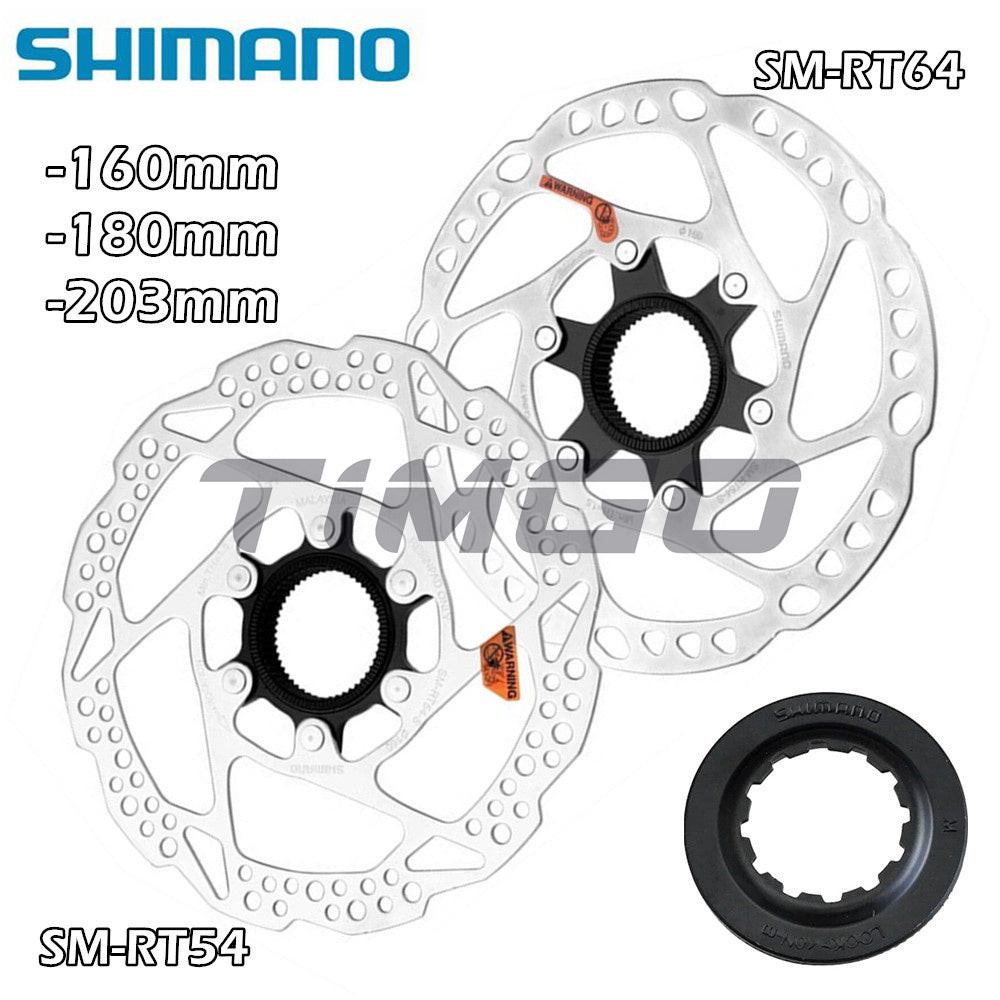 Shimano Deore SLX SM-RT54 SM-RT64 Disc Brake Rotor Center Lock 160mm ...
