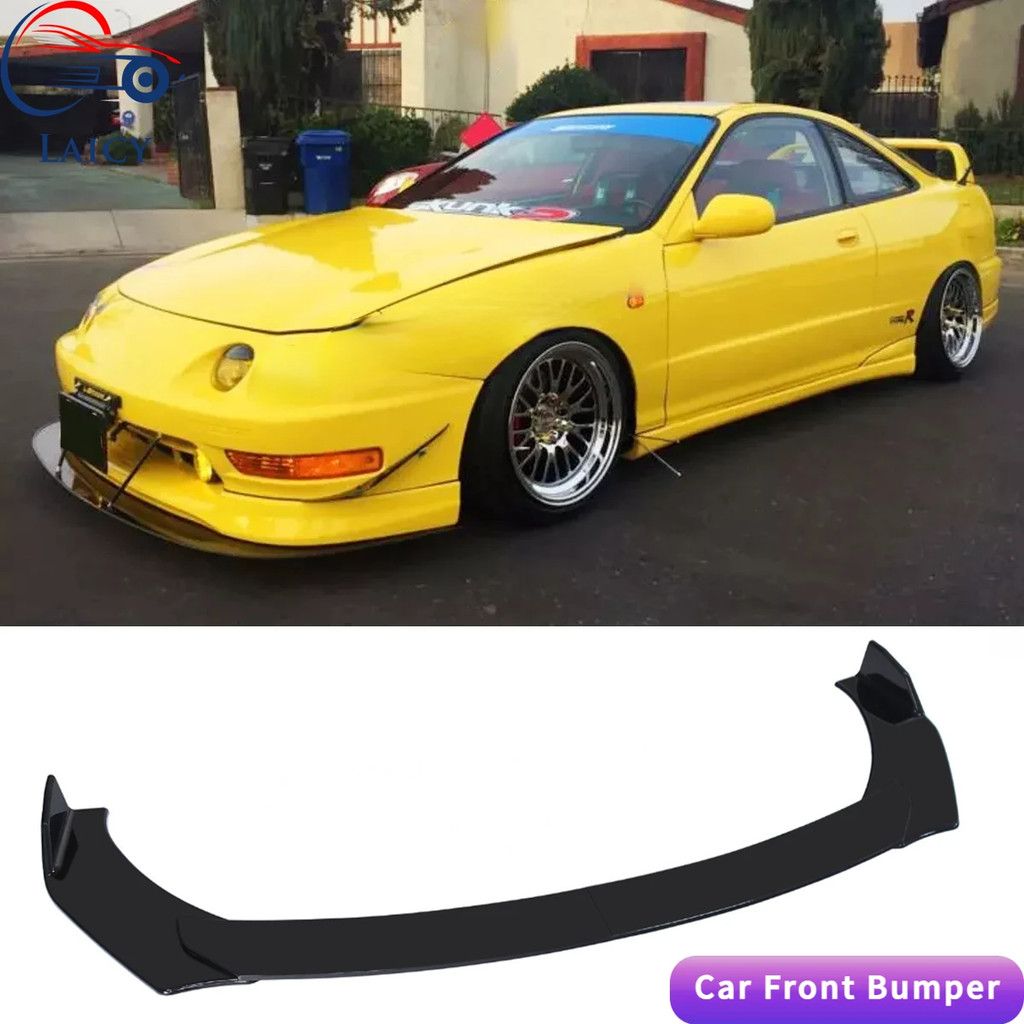 LAICY For Integra GS-R GS LS Car Front Bumper Lip Chin Spoiler Splitter ...